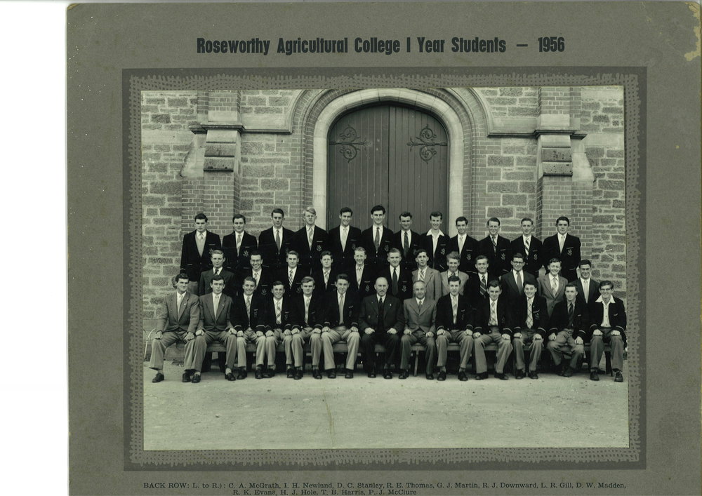 First Year Students, Roseworthy Agricultural College, 1956 | The ...