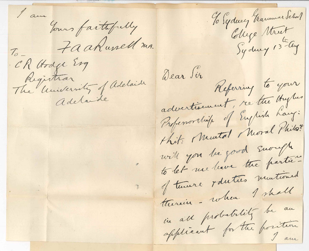 FAA Russell - College Street Sydney - Information regarding the Hughes ...
